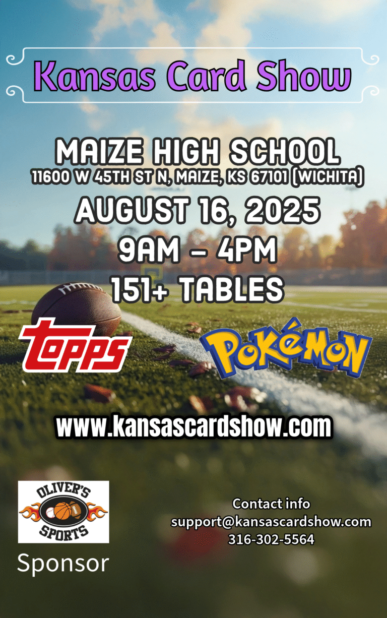 Kansas Card Show | Sports & Pokémon Collectibles