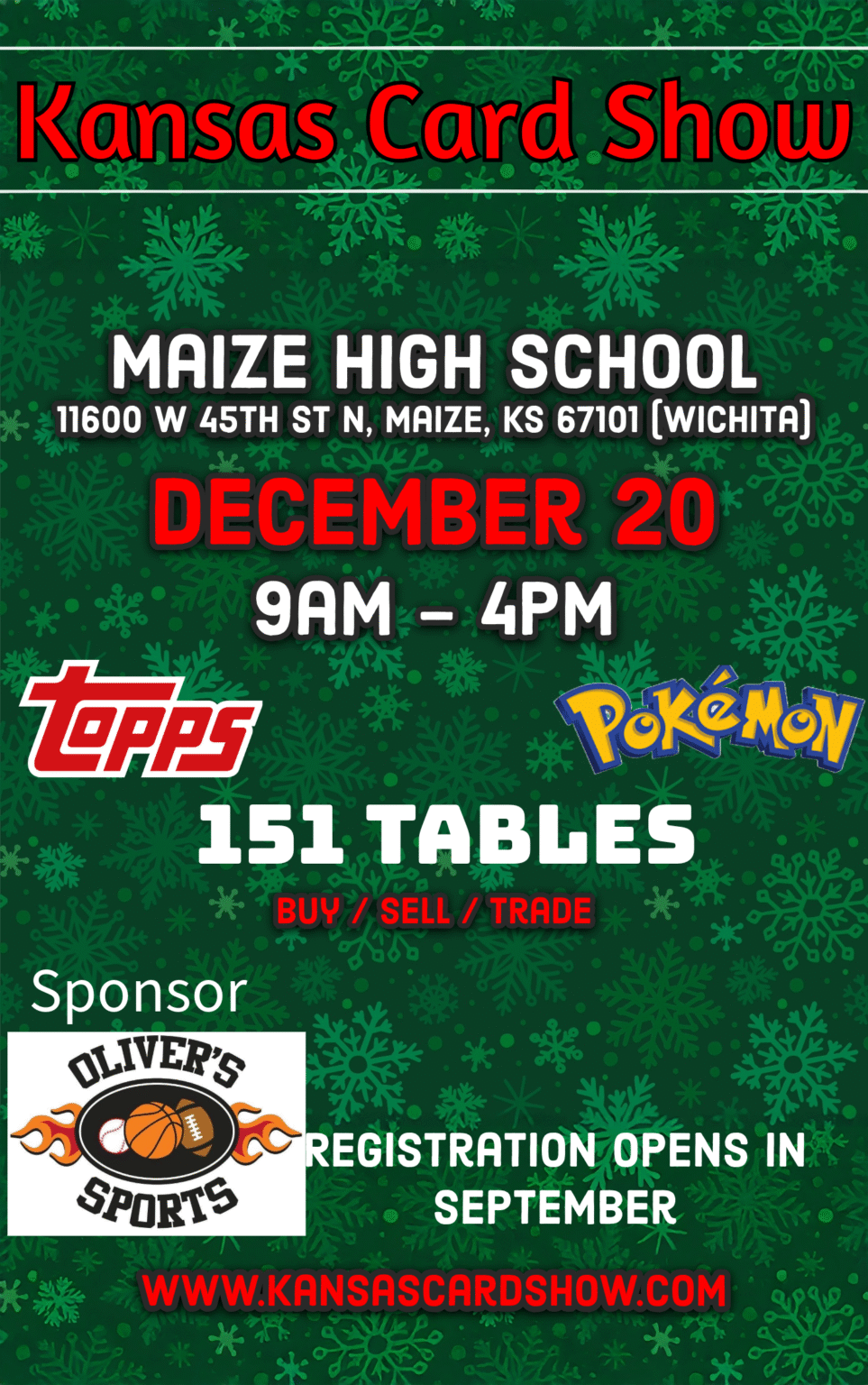 Kansas Card Show | Sports & Pokémon Collectibles